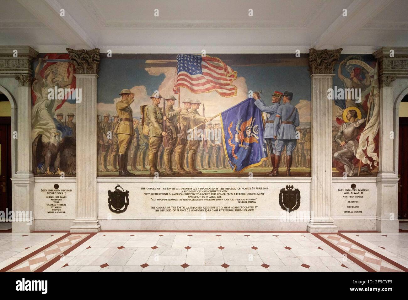 The colors of 104 infantry hi-res stock photography and images - Alamy