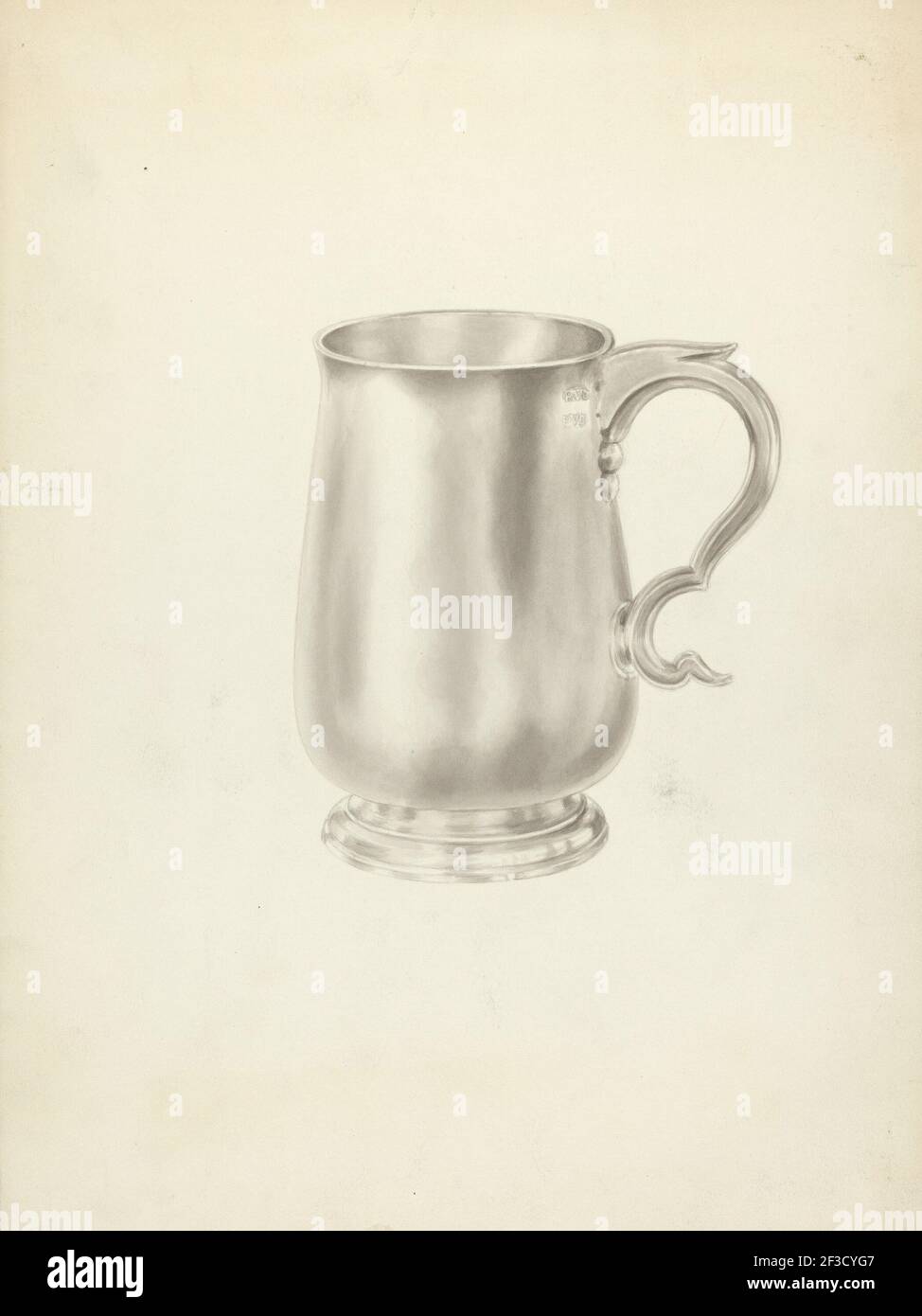Silver Mug High Resolution Stock Photography and Images - Alamy
