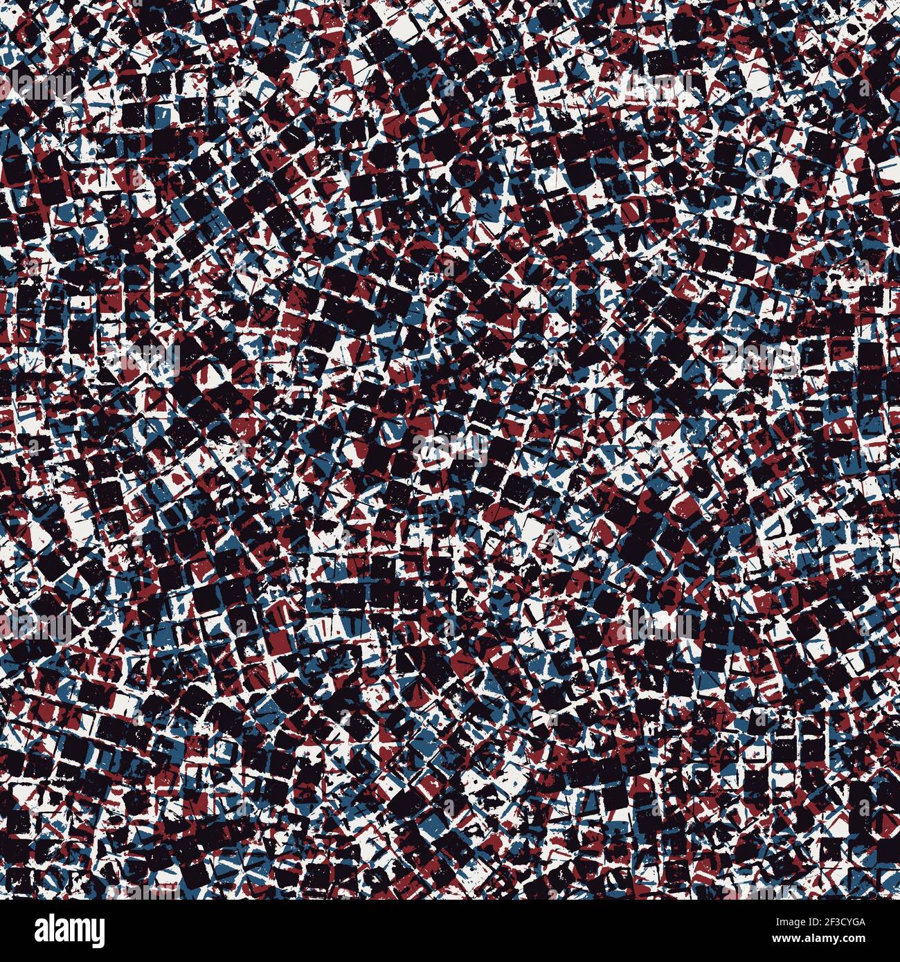 Seamless texture pattern in red blue black white Stock Photo - Alamy