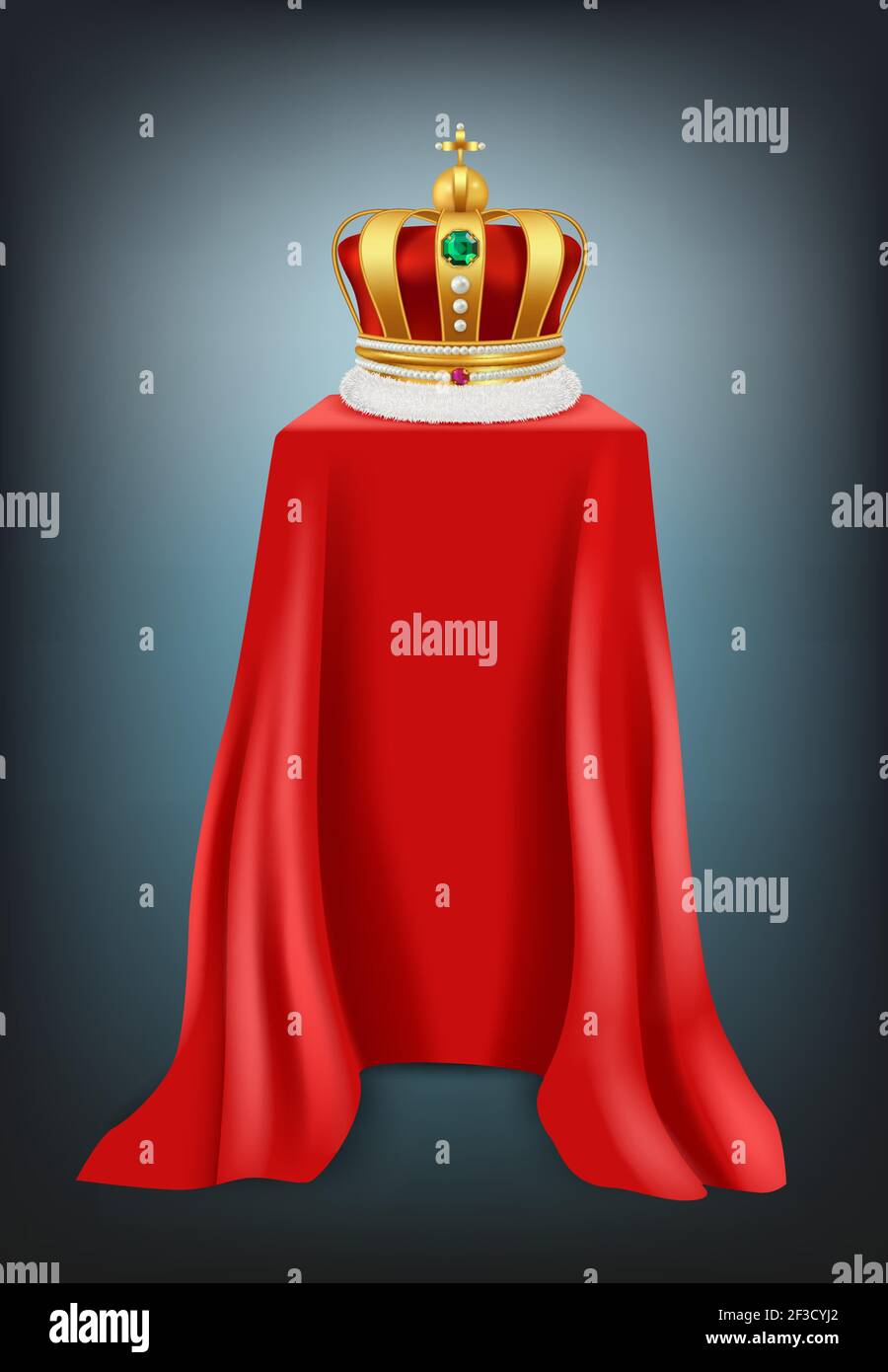 Exhibition crown podium covered hi-res stock photography and images - Alamy