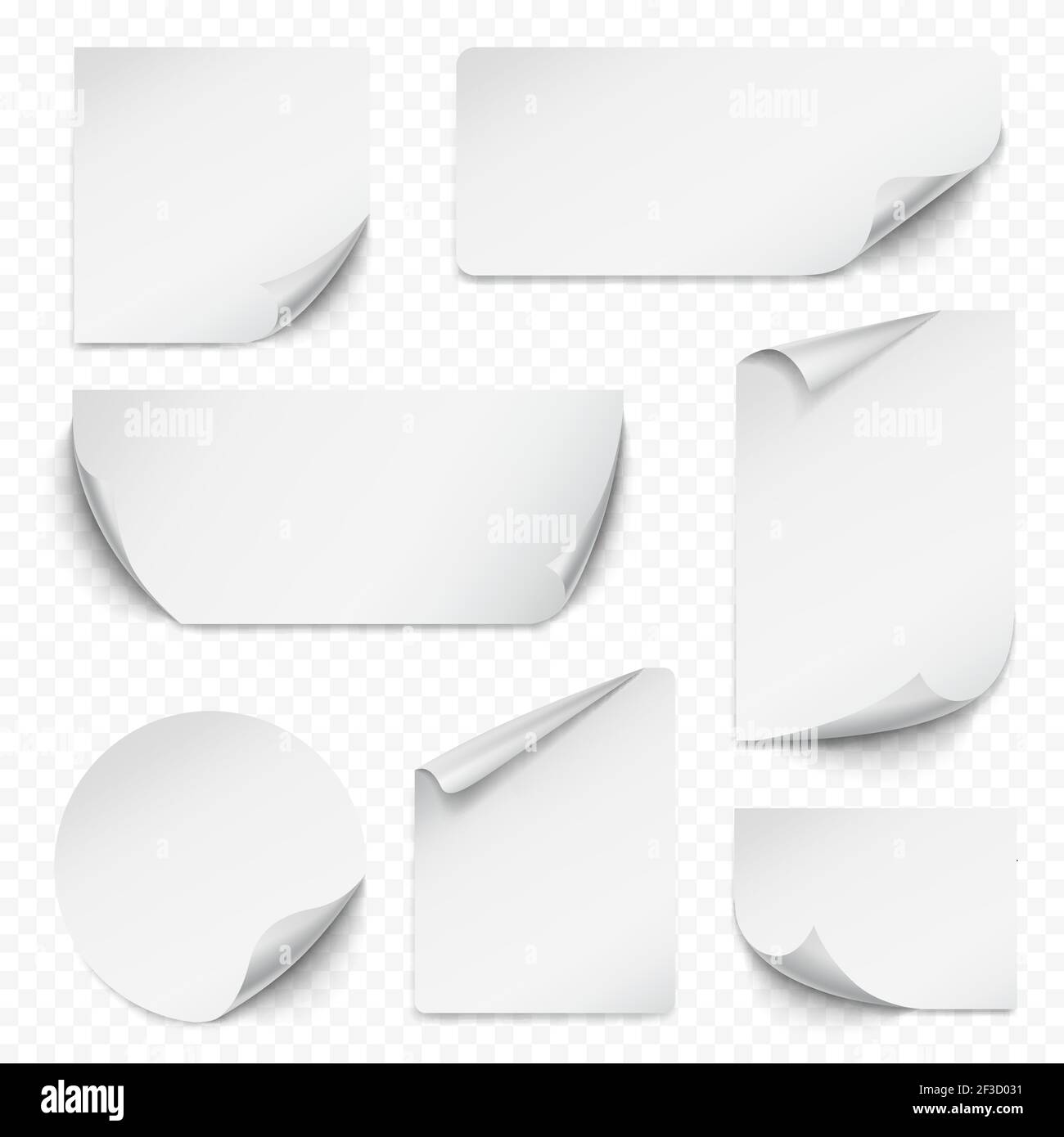 Curved edge paper hi-res stock photography and images - Alamy