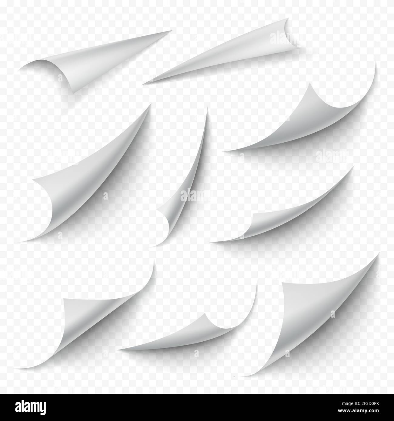 Book page edges Stock Vector Images - Alamy