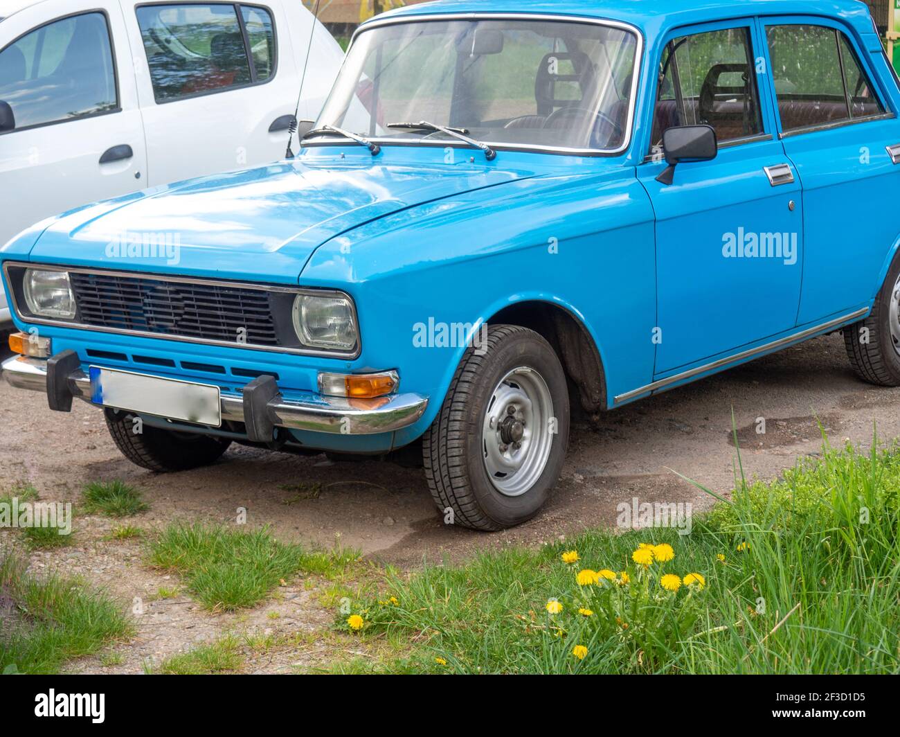 Old classic car from the former USSR Stock Photo - Alamy