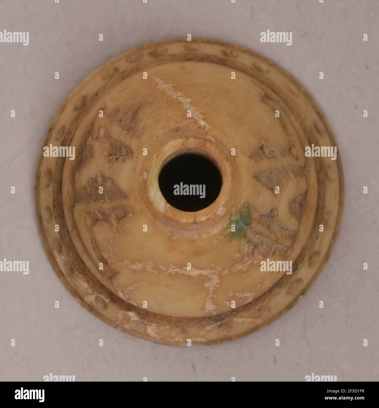 Spindle Whorl, Iran, 9th-10th century. With two stylized inscriptions ...