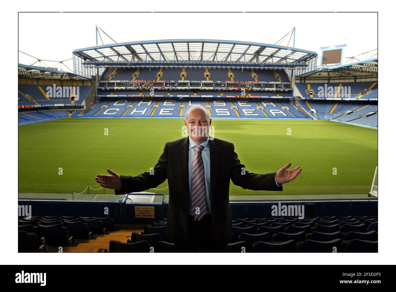 Peter Kenyon Chief Executive of Chelsea Football Club at Stamford ...