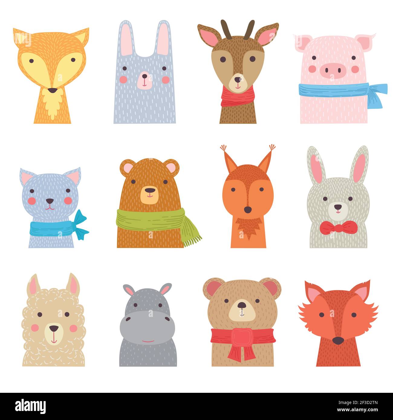 Cute Zoo Animal Clipart