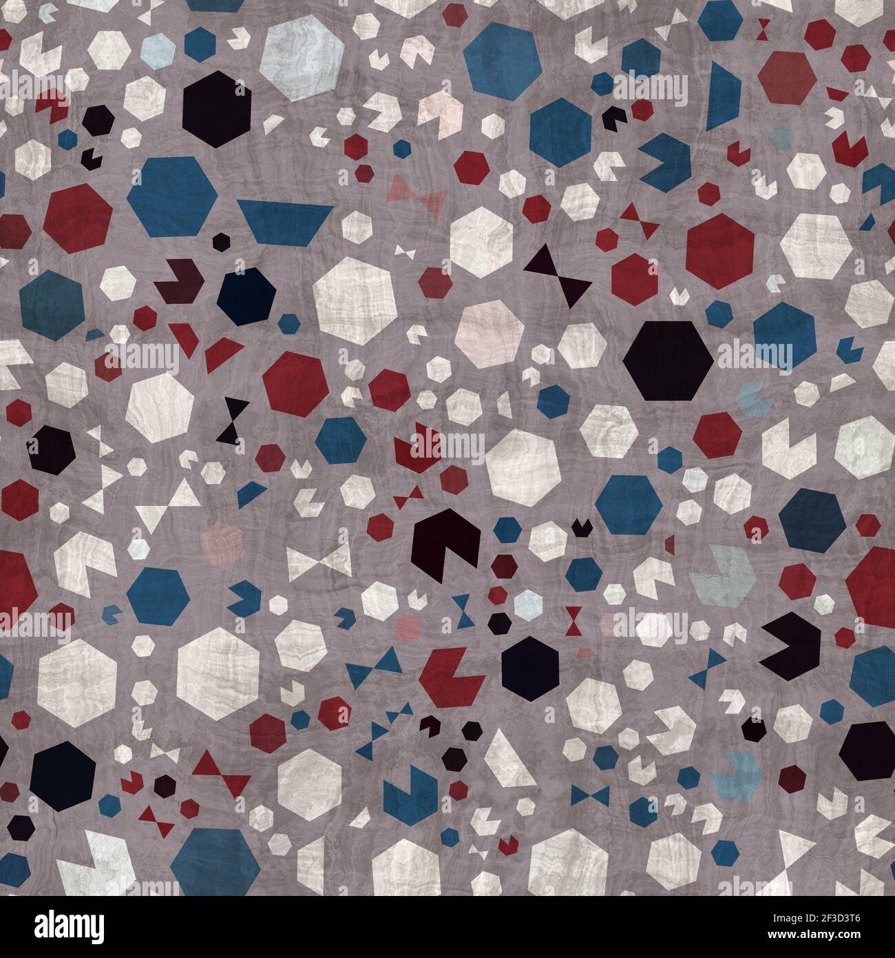 Seamless red white and blue textured retro pattern Stock Photo - Alamy