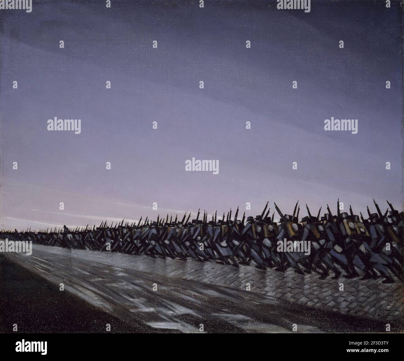 Column on the March, 1915 Stock Photo - Alamy