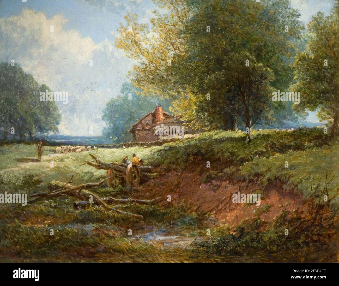 English meadow painting hi-res stock photography and images - Alamy