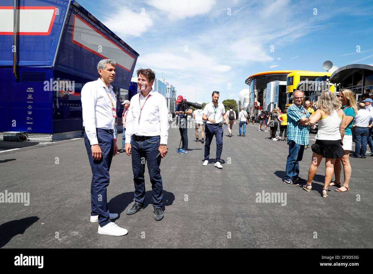 CLAIR Stephane (Fra) directeur du circuit Paul Ricard, ESTROSI ...
