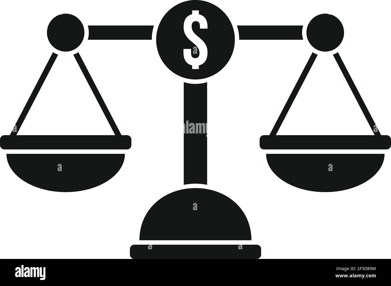 Money scale icon, simple style Stock Vector Image & Art - Alamy