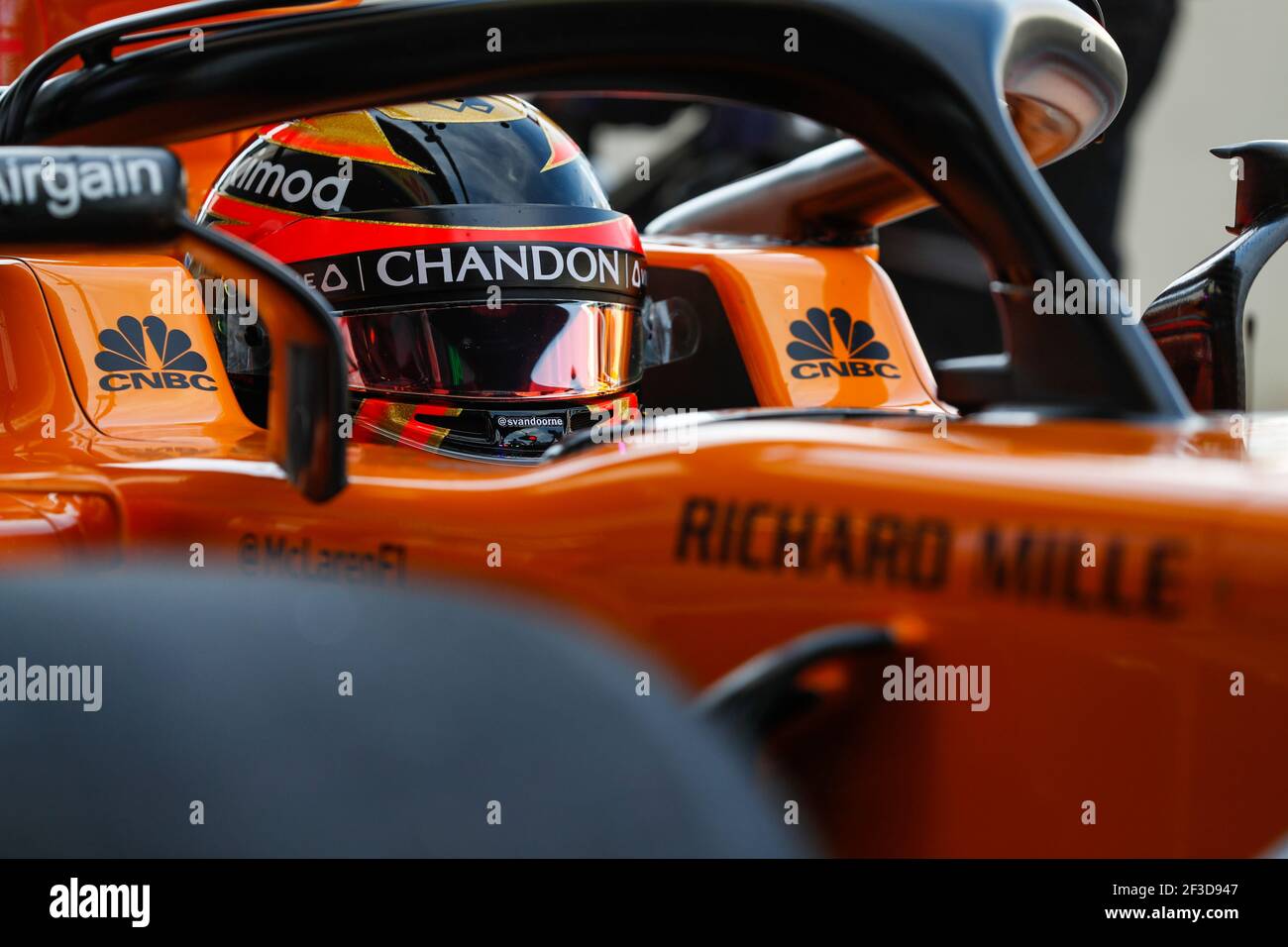 VANDOORNE Stoffel (bel), McLaren Renault MCL33, action during the 2018 ...