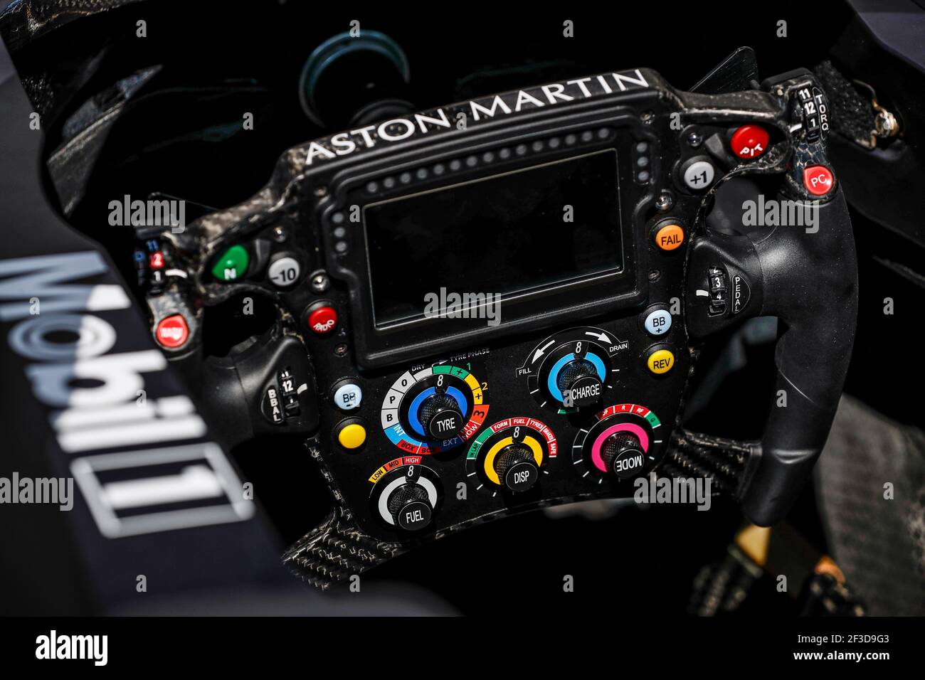 Red bull rb14 steering wheel hi-res stock photography and images - Alamy