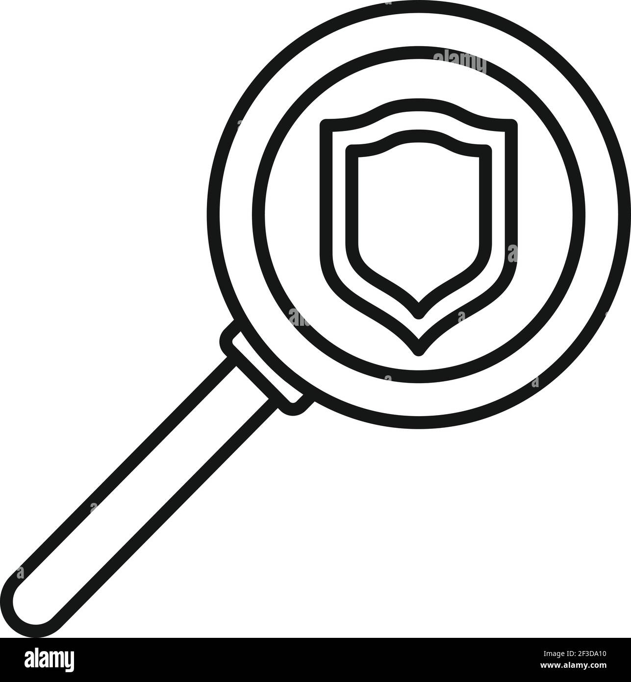 Risk management icon, outline style Stock Vector Image & Art - Alamy