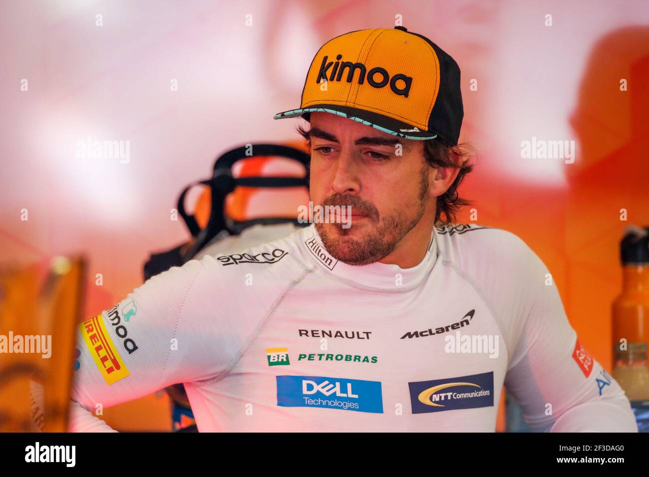 ALONSO Fernando (spa), McLaren Renault MCL33, portrait during the 2018 ...
