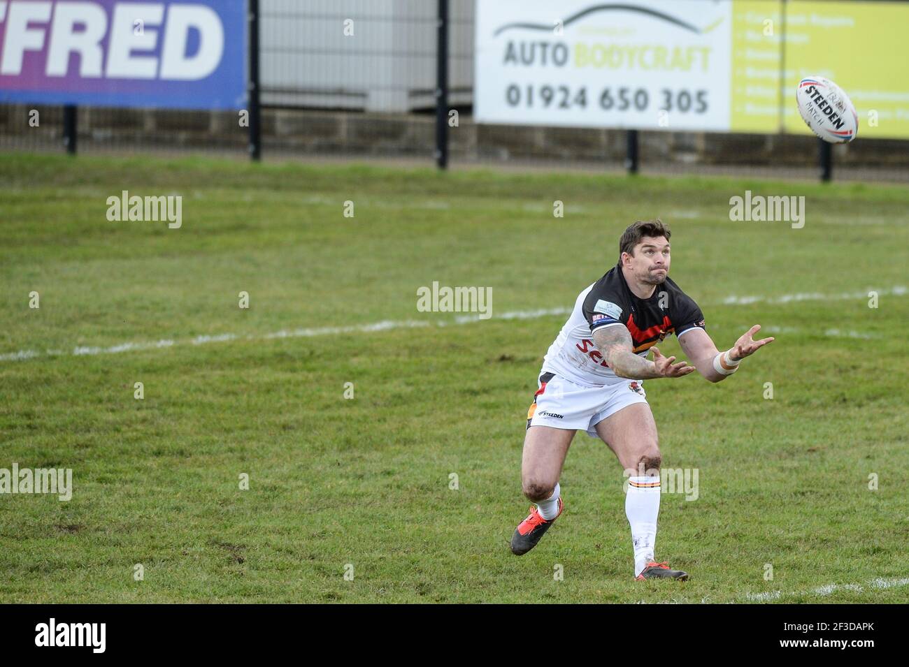 Danny Brough of Bradford Bulls in action during the game Stock Photo ...