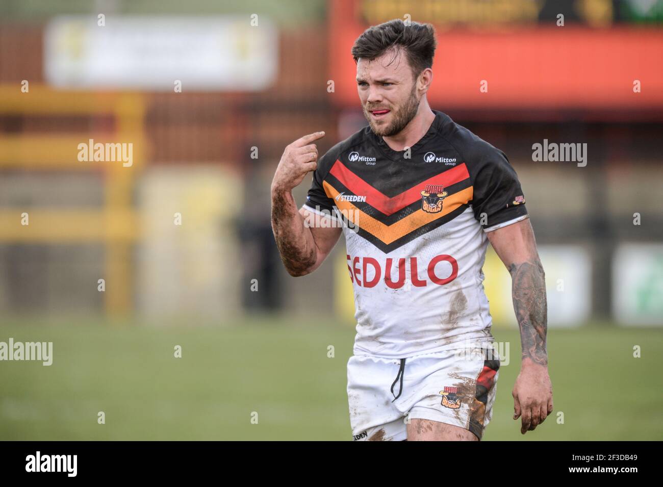 Brad England of Bradford Bulls during the game Stock Photo - Alamy