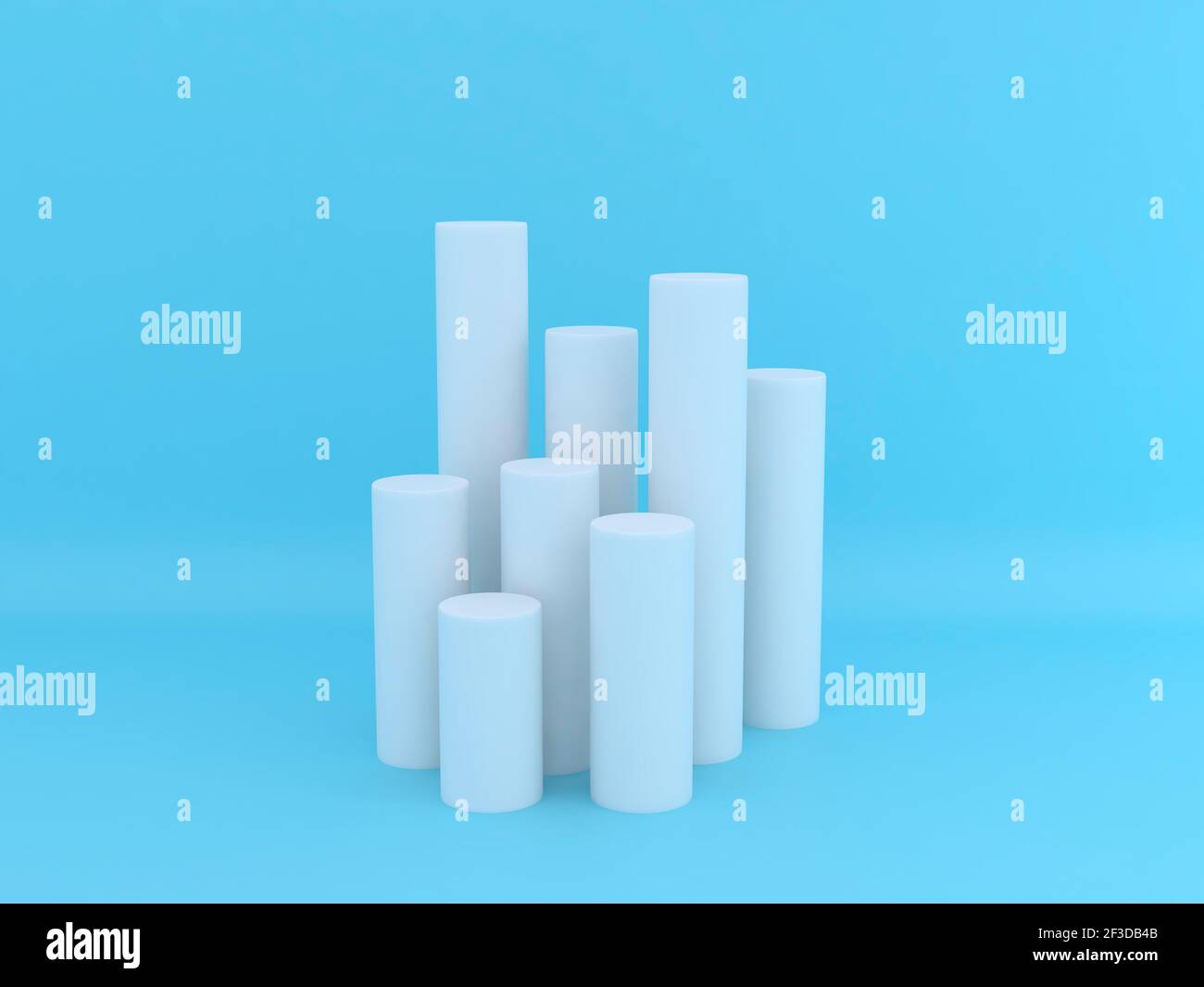 Blue cylinders hi-res stock photography and images - Alamy