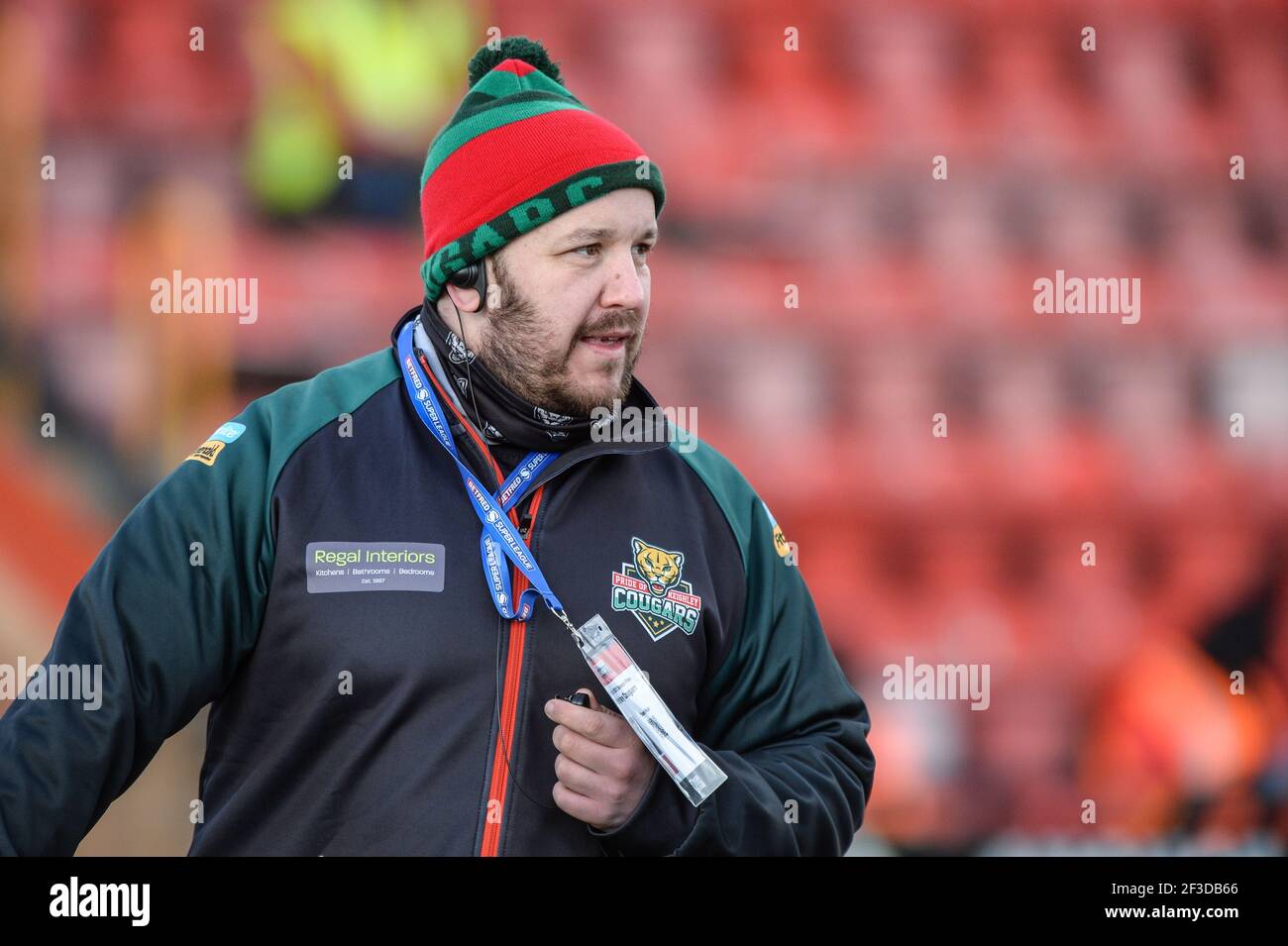 Dean Muir member of Keighley Cougars coaching staff Stock Photo - Alamy