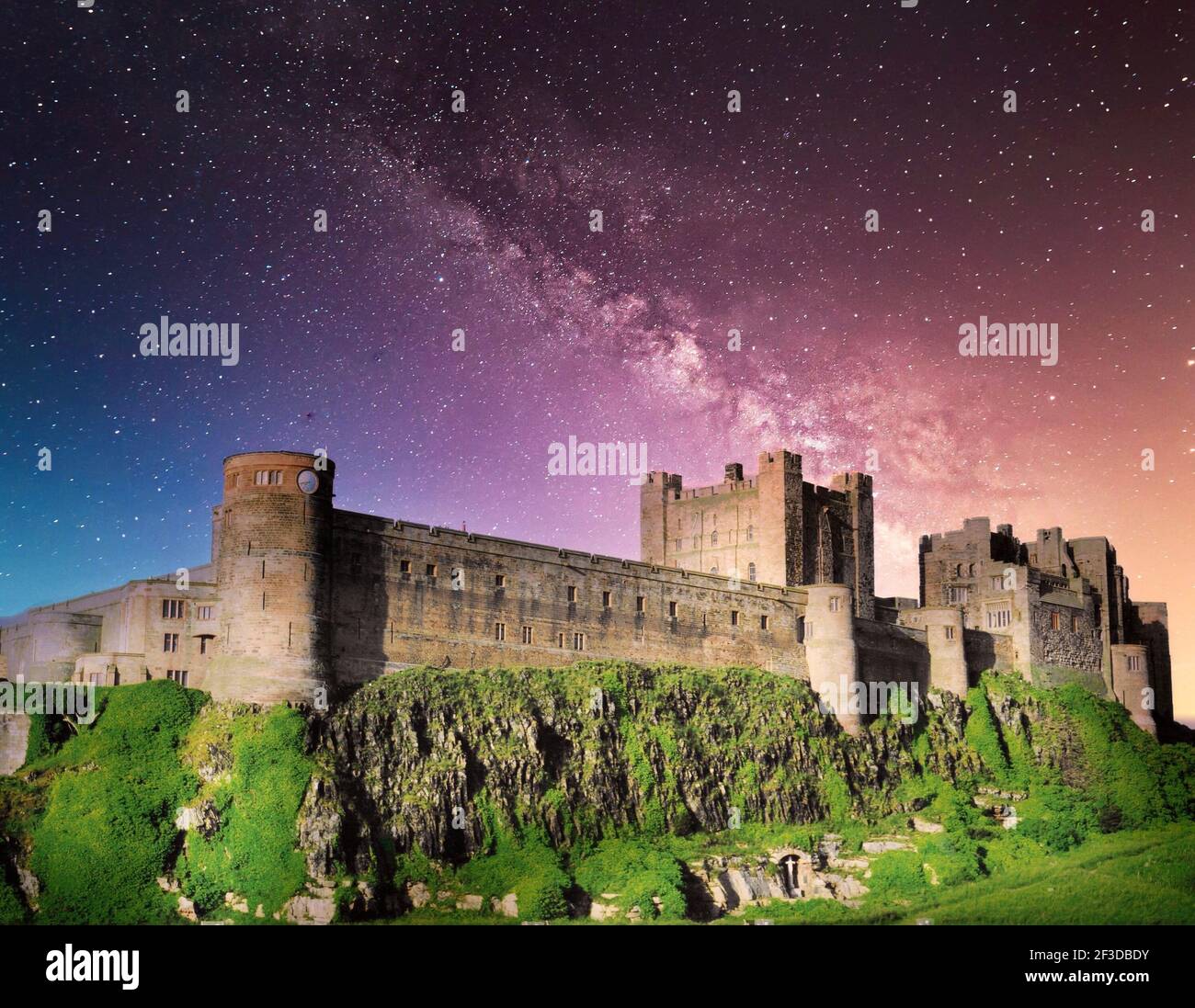 William armstrong restored bamburgh castle hi-res stock photography and ...
