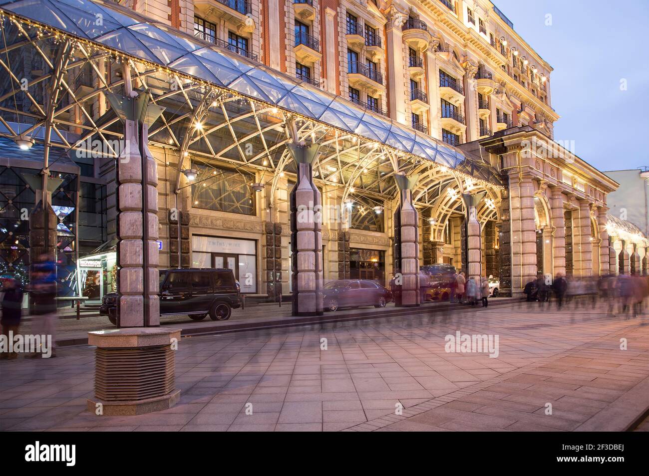 Ritz carlton moscow night hi-res stock photography and images - Alamy