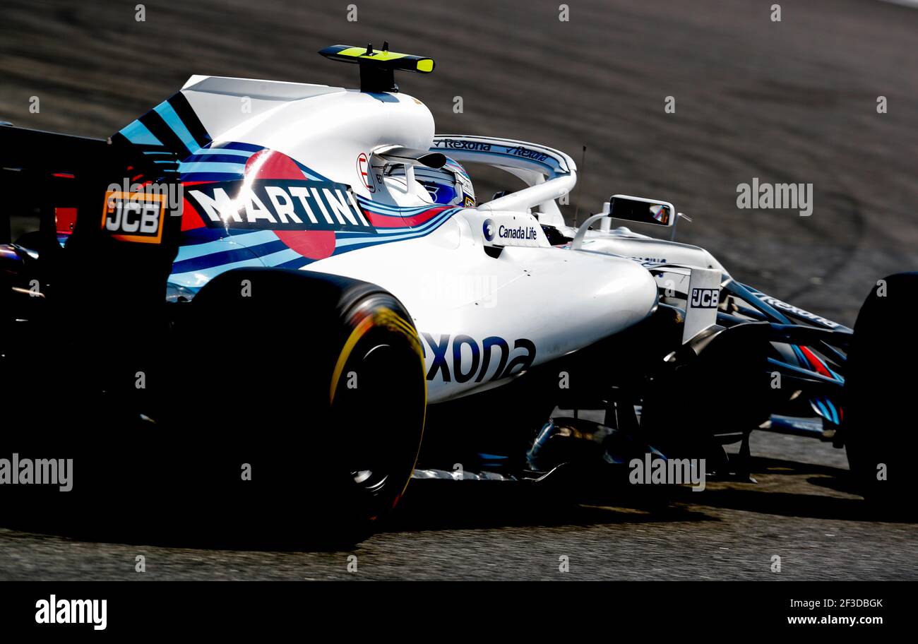 SIROTKIN Sergey (rus), Williams F1 Mercedes FW41, action during the ...