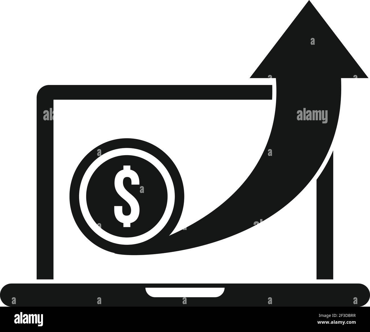 Increase money icon, simple style Stock Vector Image & Art - Alamy