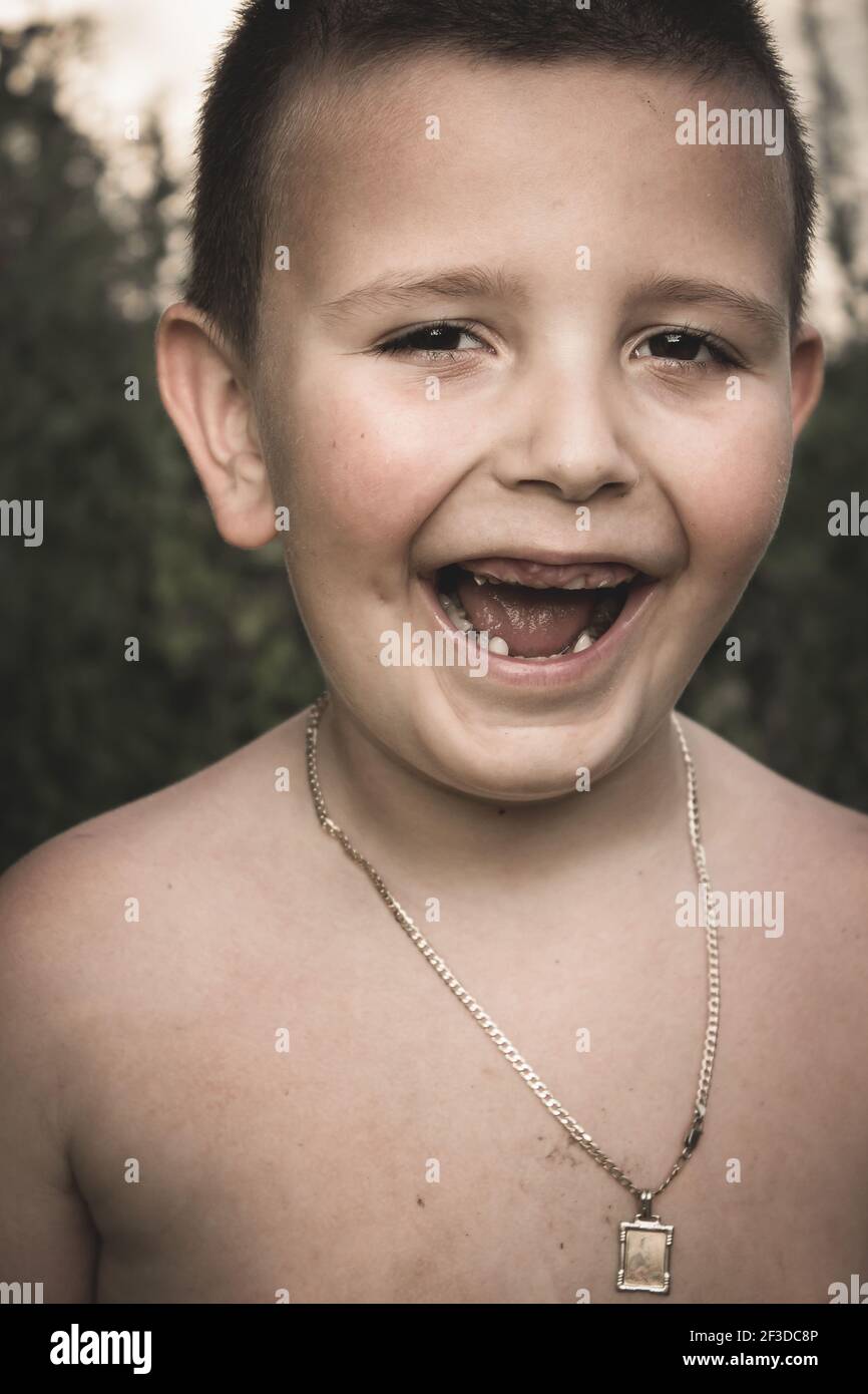 Chubby boy hi-res stock photography and images - Alamy