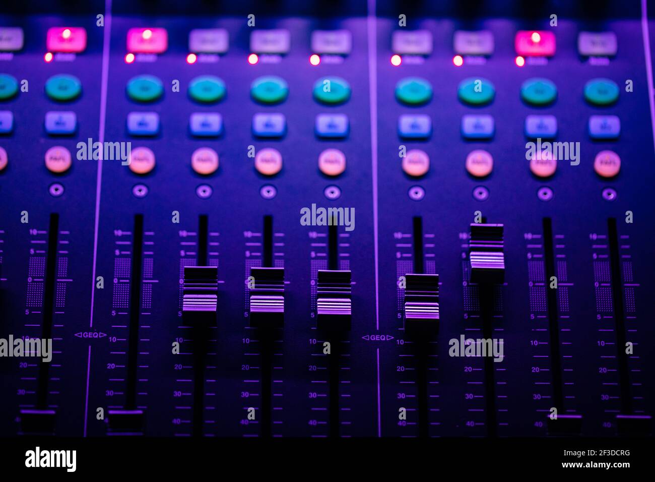 Sound control board operator hi-res stock photography and images - Alamy