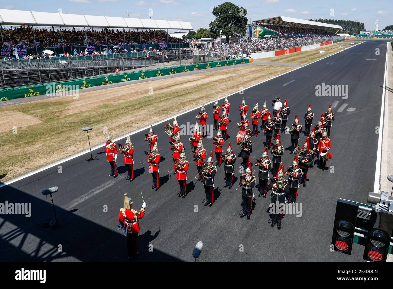 The starting grid during the 2018 Formula One World Championship, Grand ...