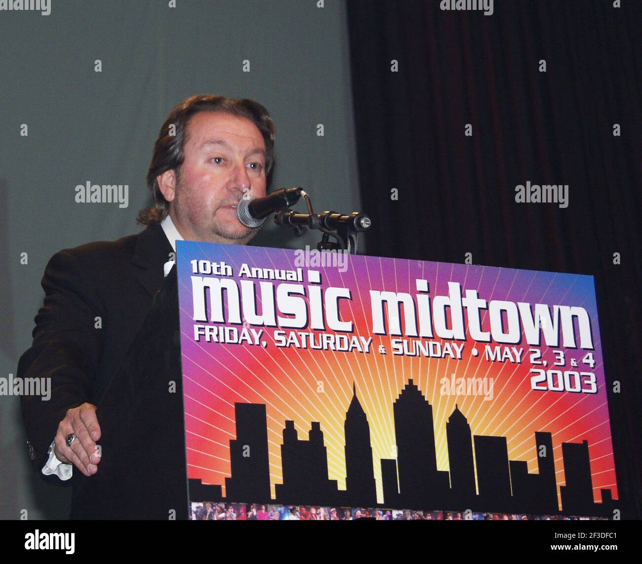 MARCH 11: Peter Conlon announces the 2003 Music Midtown Festival lineup ...