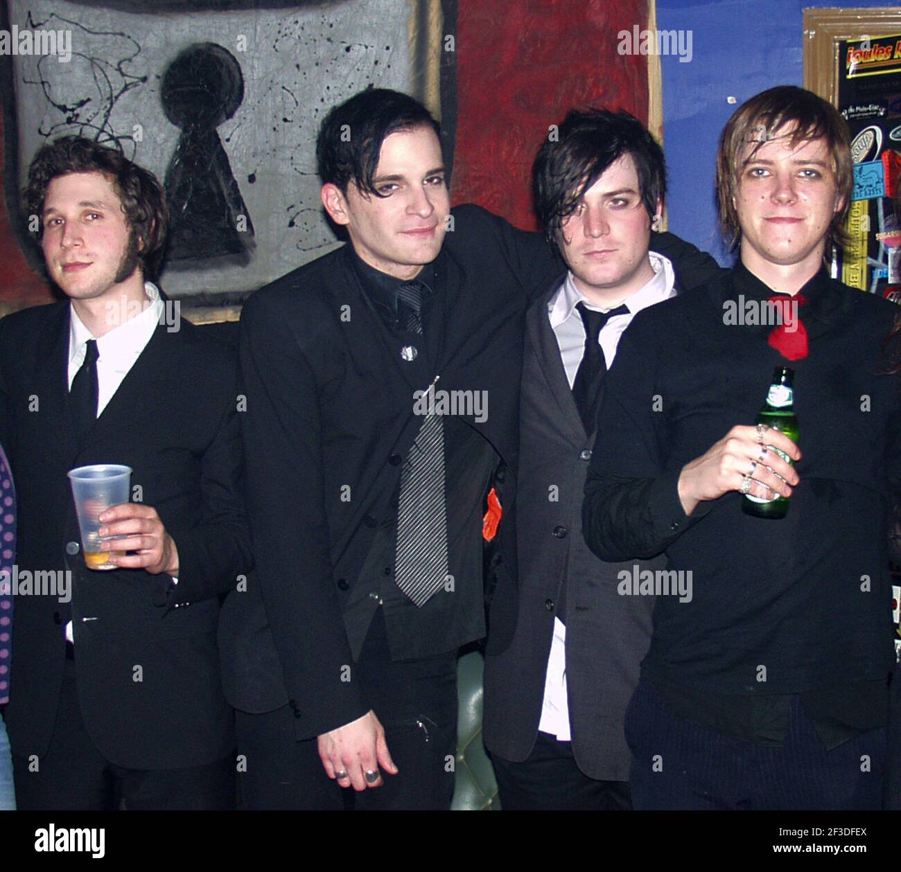 Paul banks and daniel kessler of interpol hi-res stock photography and ...