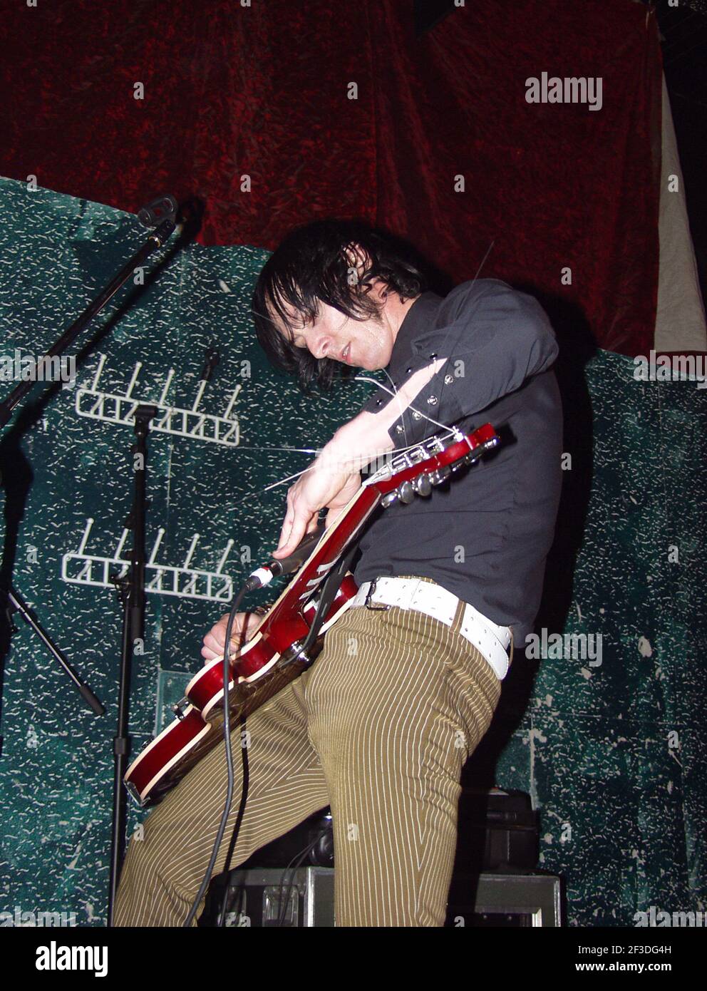 MARCH 15: Mark Lewis of White Light Motorcade performs during the ...