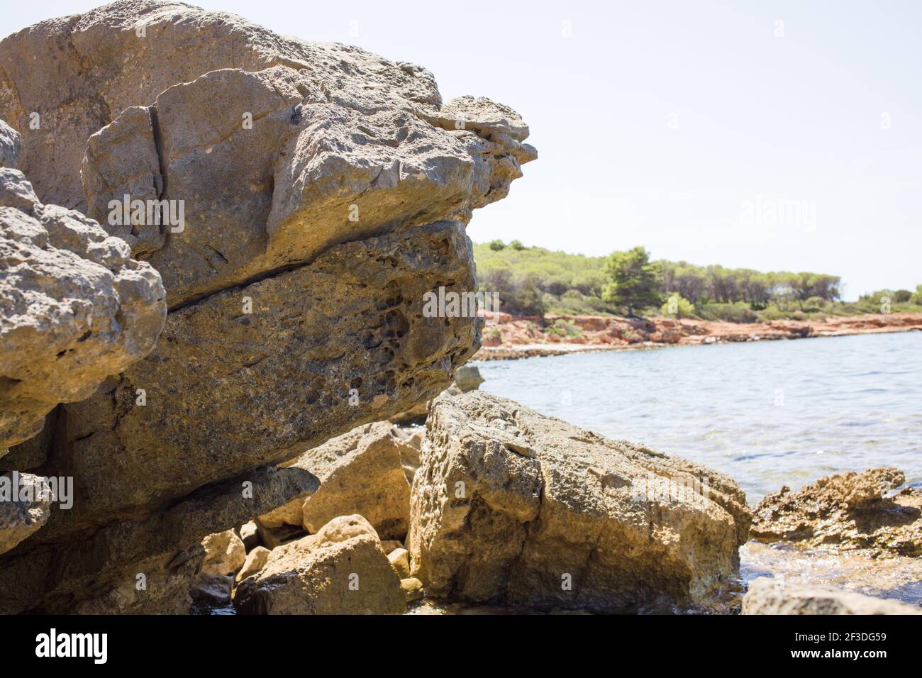 Large stones and rocks weathered Stock Photo - Alamy