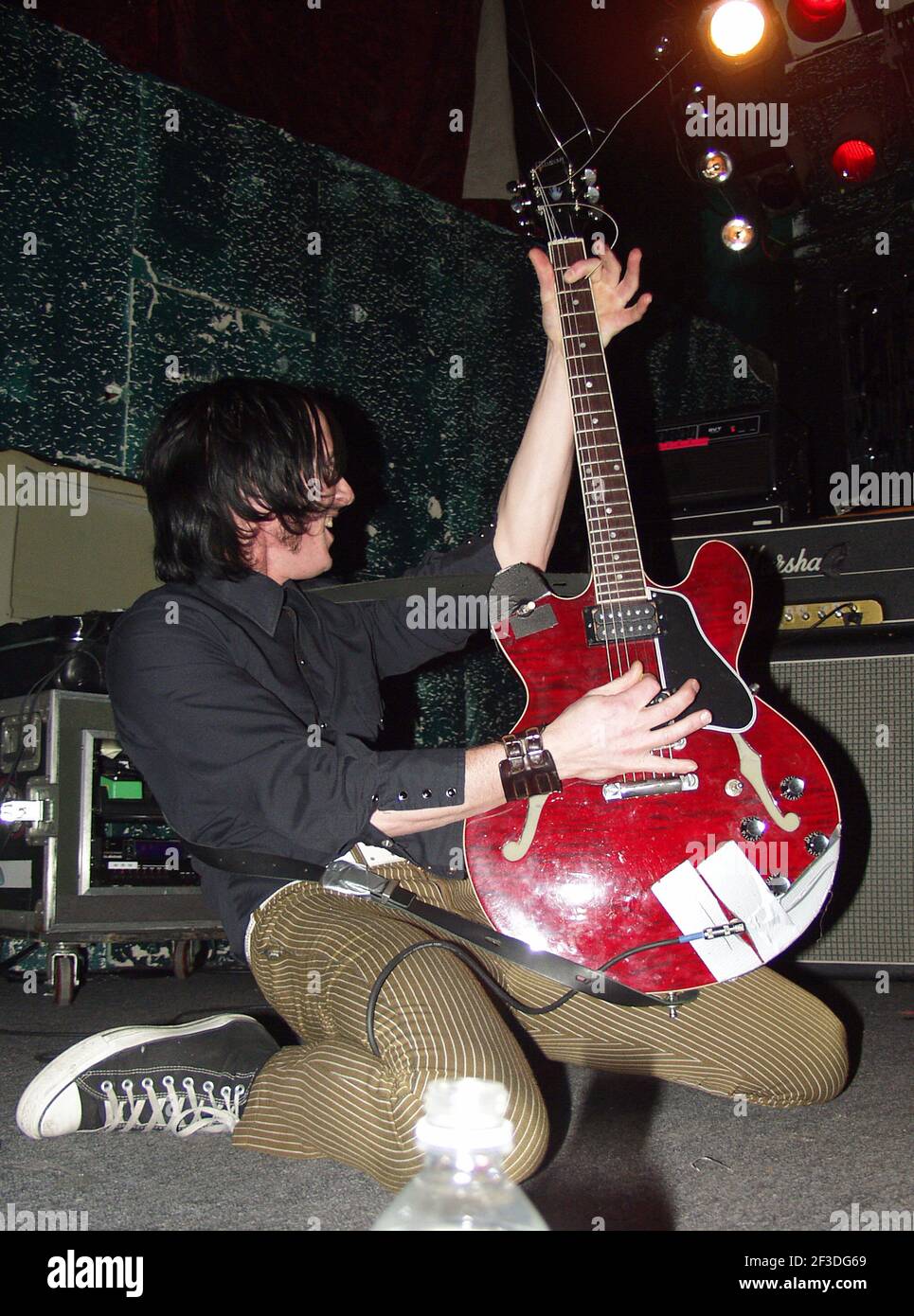 MARCH 15: Mark Lewis of White Light Motorcade performs during the ...