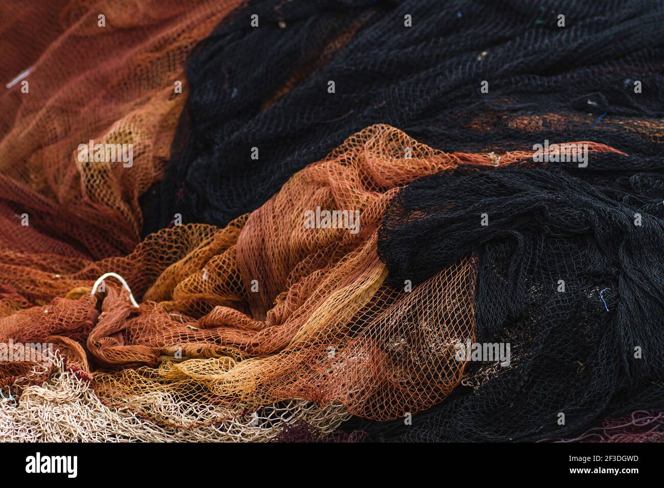 Old fishing nets hi-res stock photography and images - Alamy
