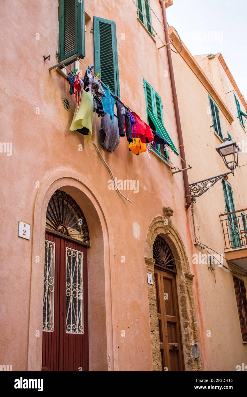Old town of sardinia hi-res stock photography and images - Alamy