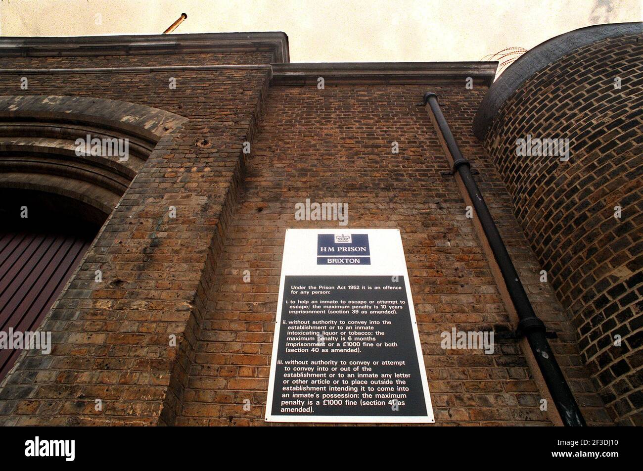 Brixton Prison High Resolution Stock Photography and Images - Alamy