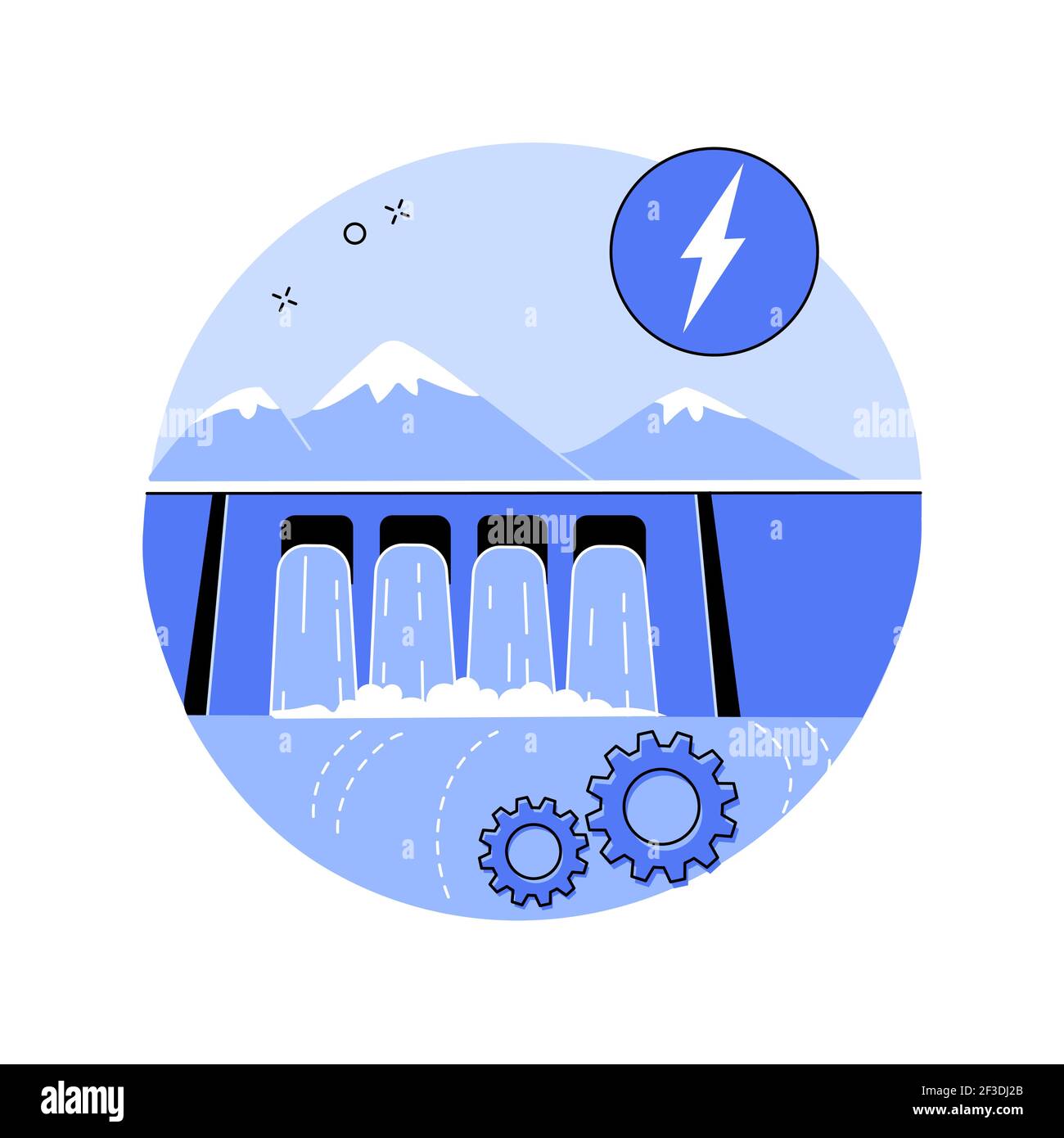 Hydropower icon hi-res stock photography and images - Alamy