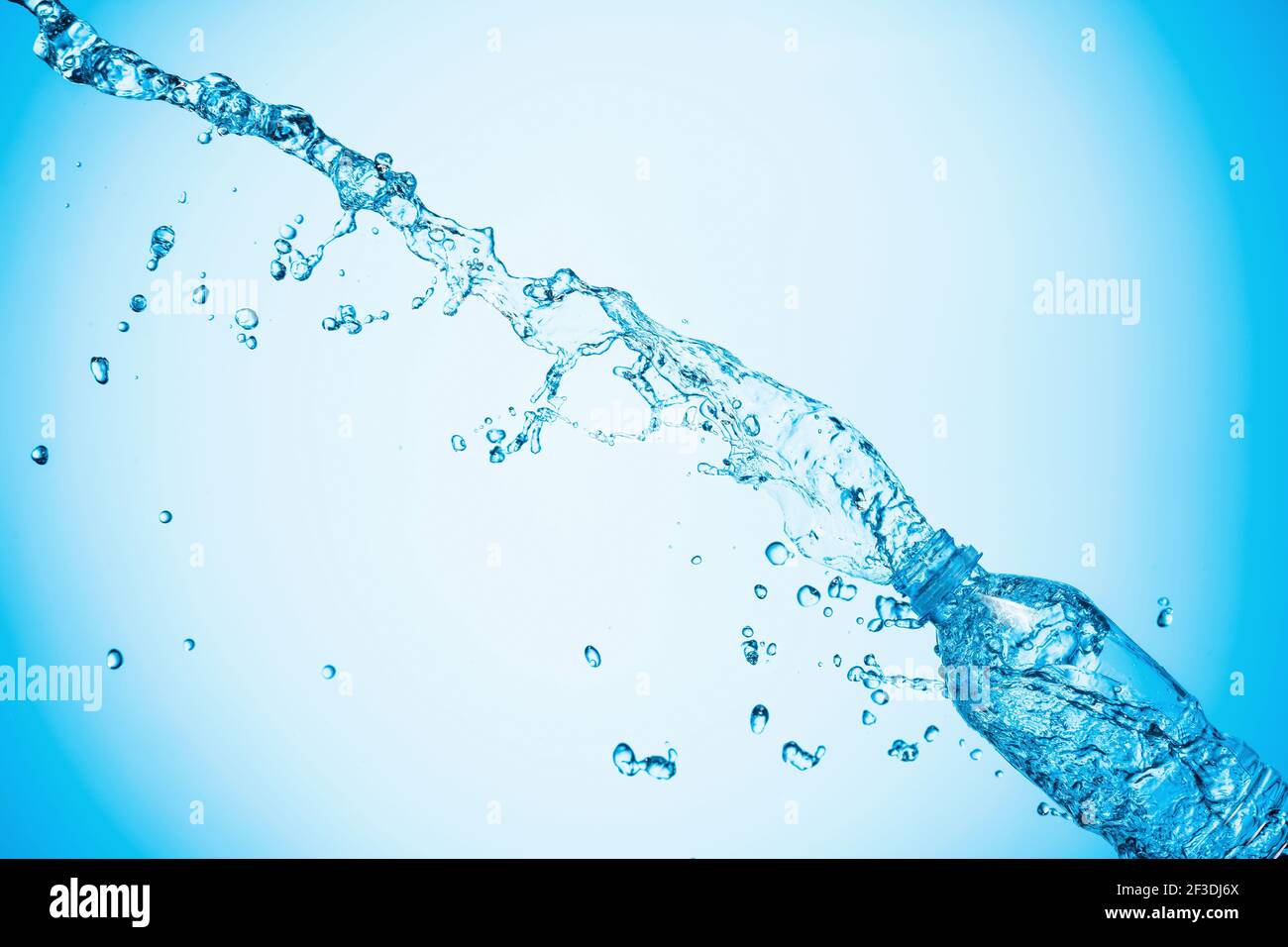 Water pouring out plastic bottle hi-res stock photography and images ...