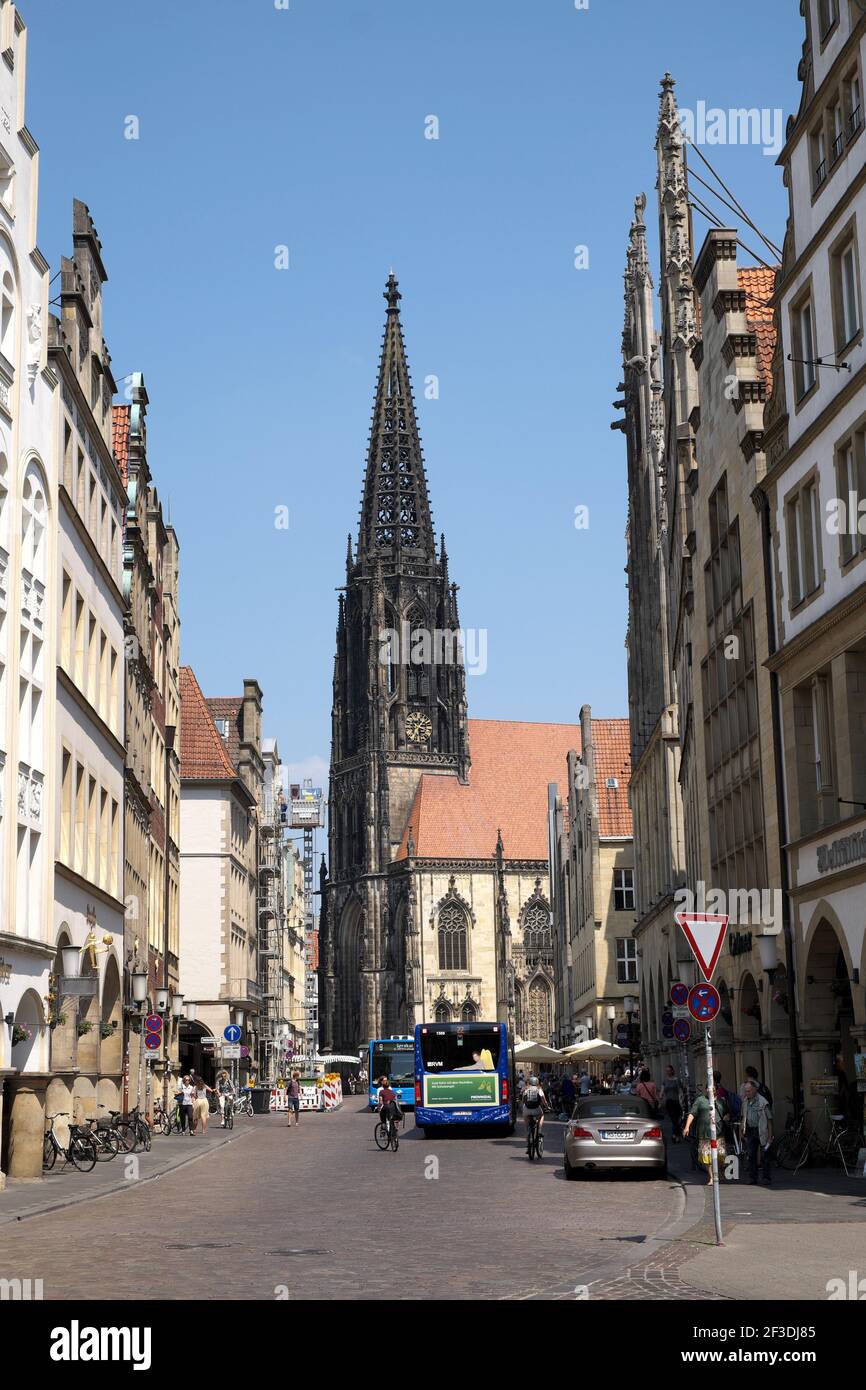 St Lambert's Church, Munster, Germany Stock Photo - Alamy