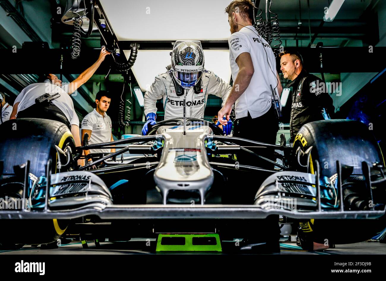 Lewis hamilton car cockpit hi-res stock photography and images - Alamy