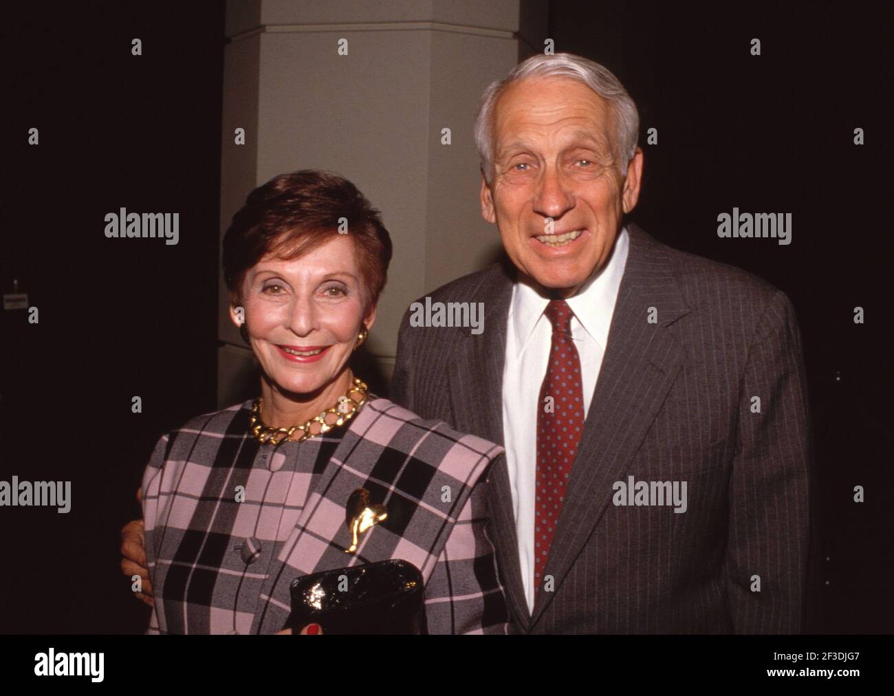 Studio Executive Howard Koch and wife attend the nominees luncheon for ...