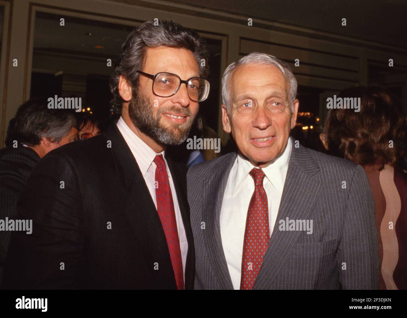 Studio Executive Howard Koch and son attend the nominees luncheon for ...