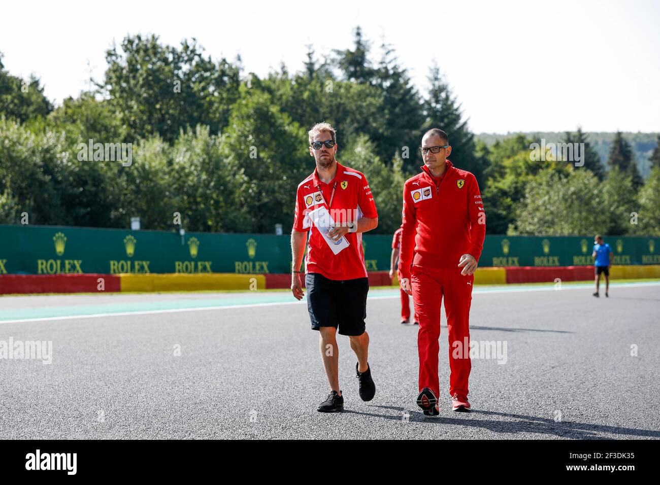 VETTEL Sebastian (ger), Scuderia Ferrari SF71H, portrait during the ...