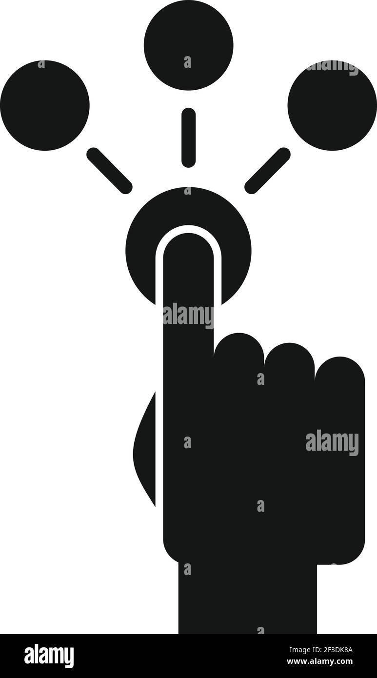 Restructuring button icon, simple style Stock Vector Image & Art - Alamy