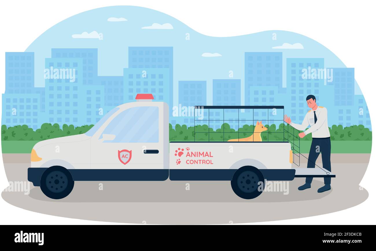 Animal control rescue Cut Out Stock Images & Pictures - Alamy