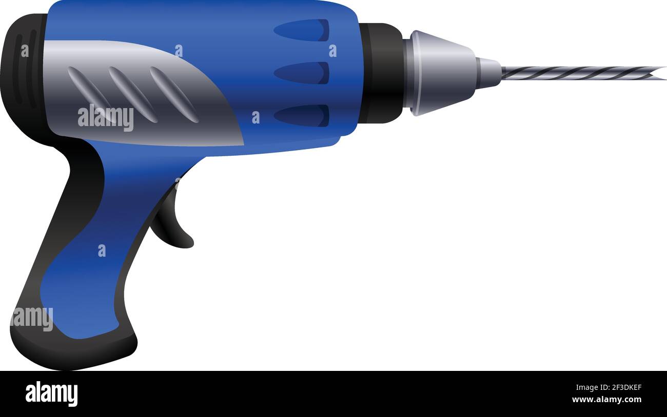 Drilling machine icon, cartoon style Stock Vector Image & Art - Alamy