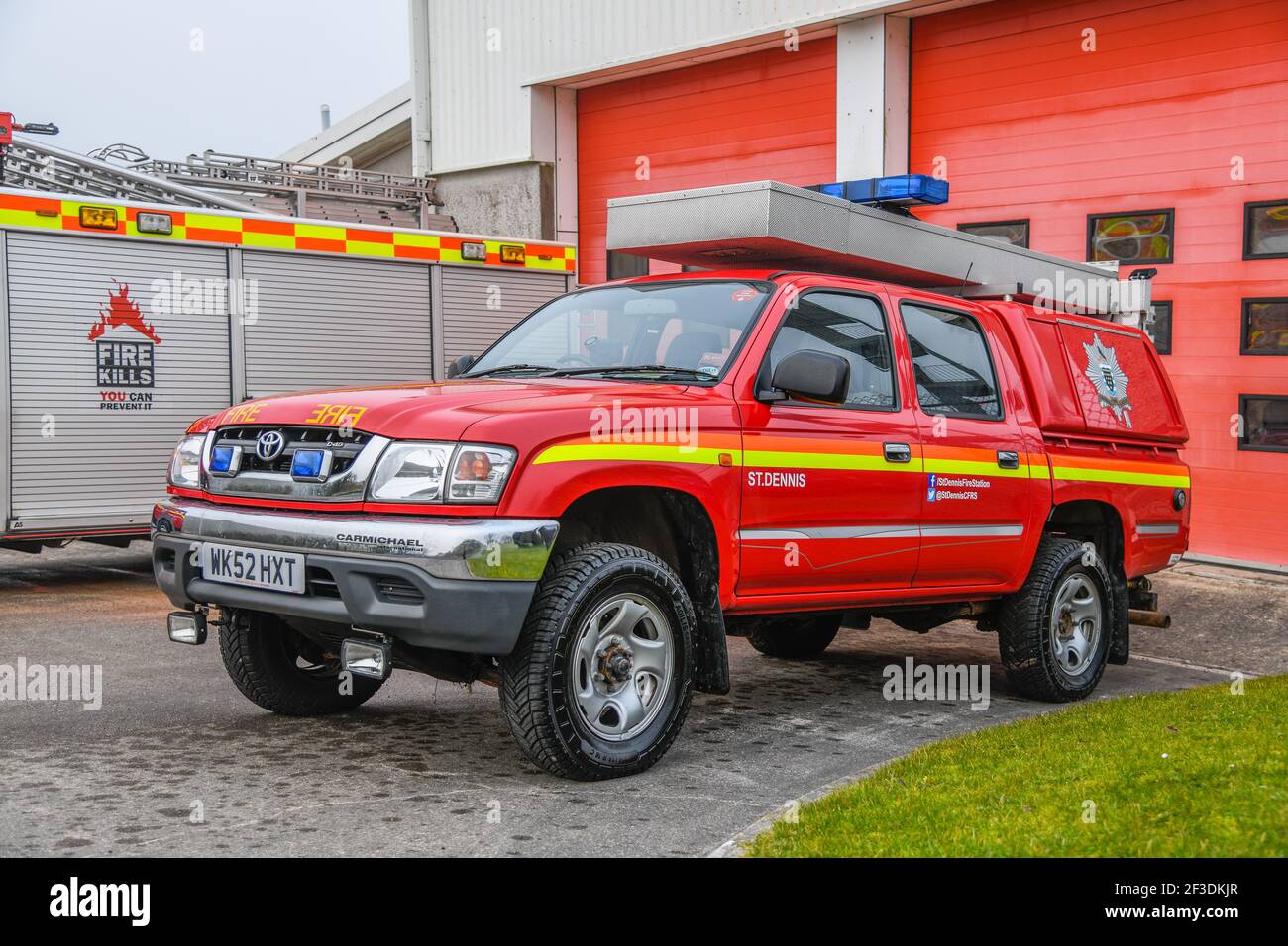 St Dennis Community Fire Station is run by on call firefighters. The ...