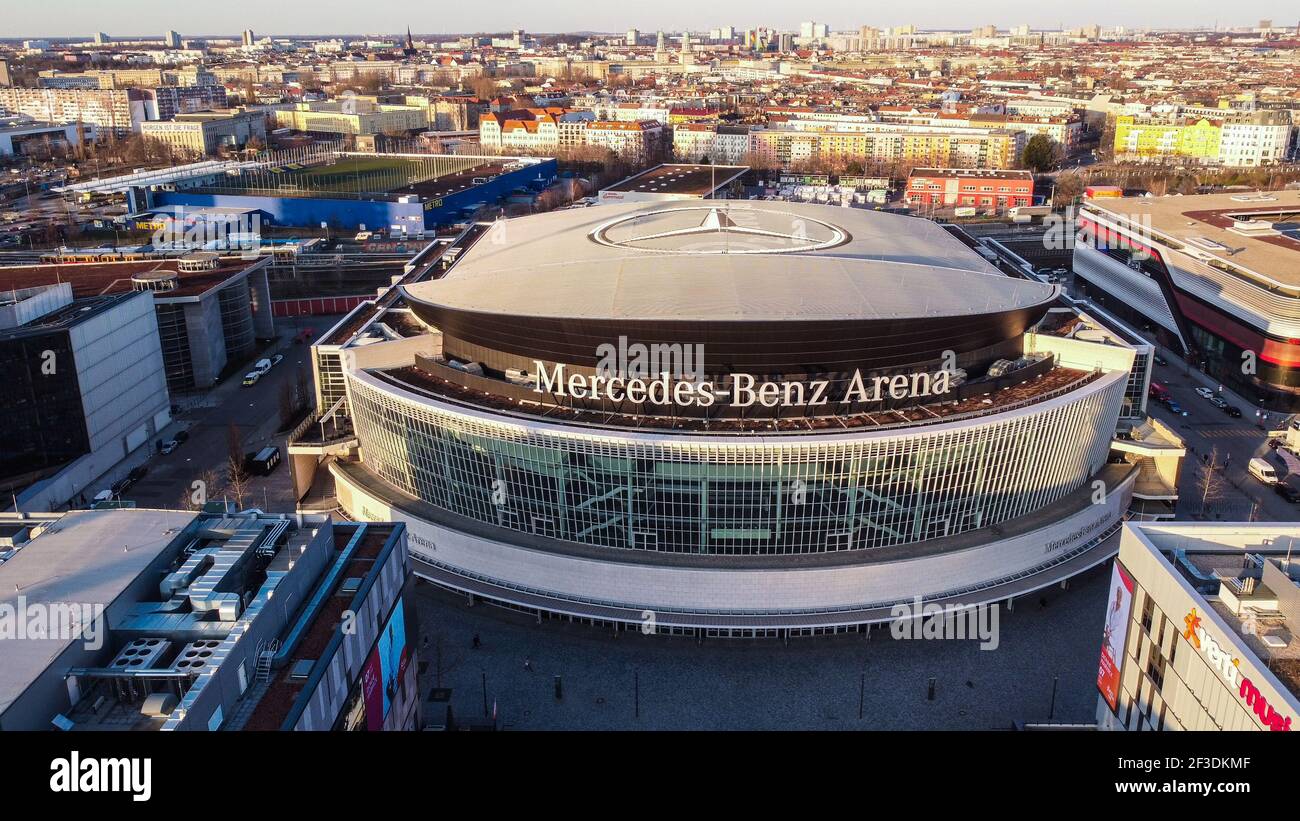 Amazing view over Mercedes Benz Arena in Berlin - CITY OF BERLIN ...